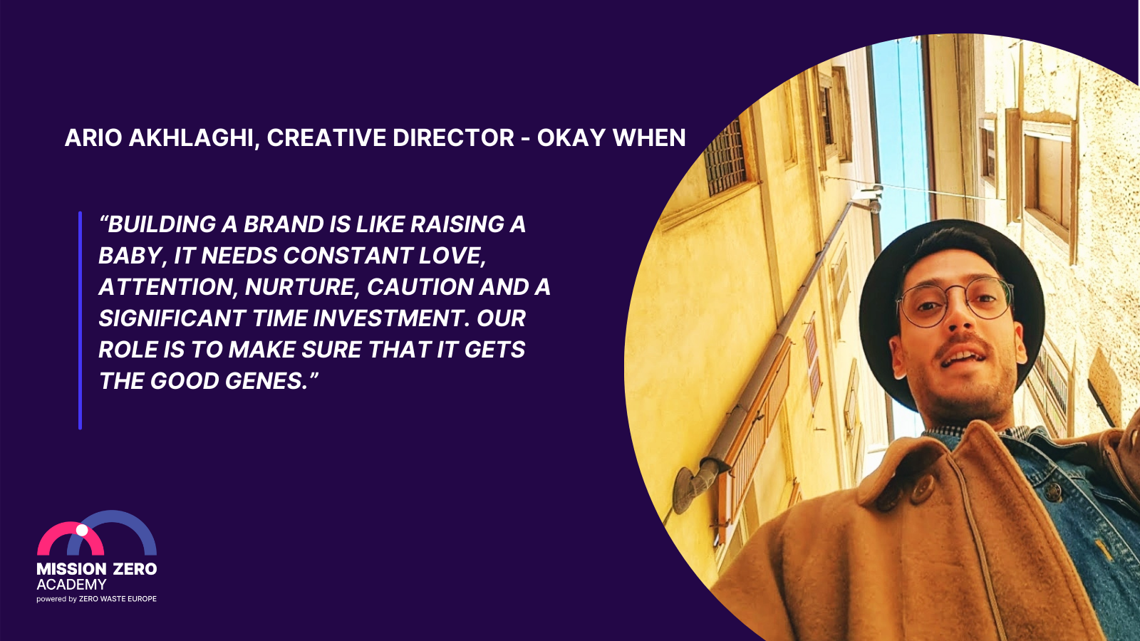 Creating a circular brand: interview with Okay When