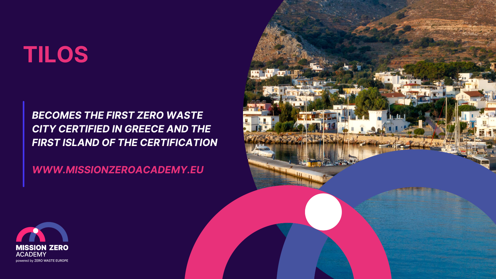 Tilos becomes the first Zero Waste City certified in Greece and the first island of the ...